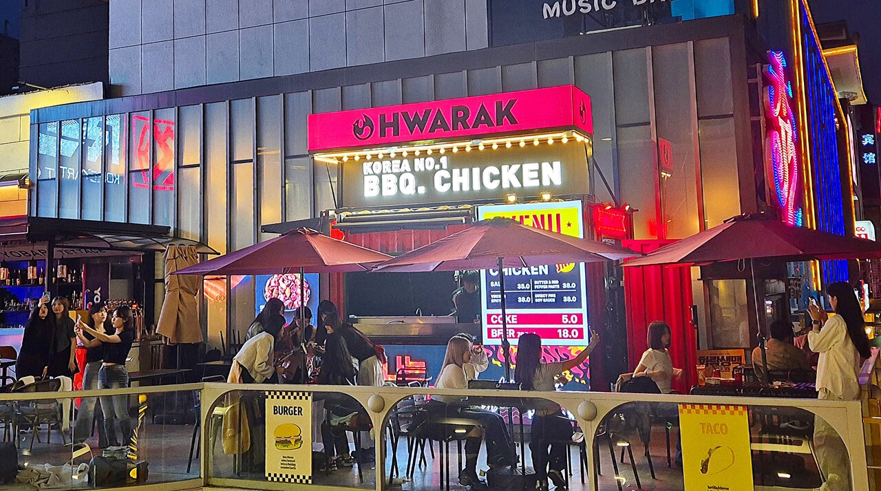 화락바베큐치킨, 중국 연길에 팝업스토어···세계로 뻗어나가는 'K-FOOD'