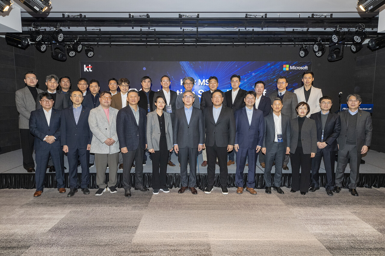 KT, 한국마이크로소프트와 산업계 AI 전환 가속화 워크숍 개최···AX 협력 시동