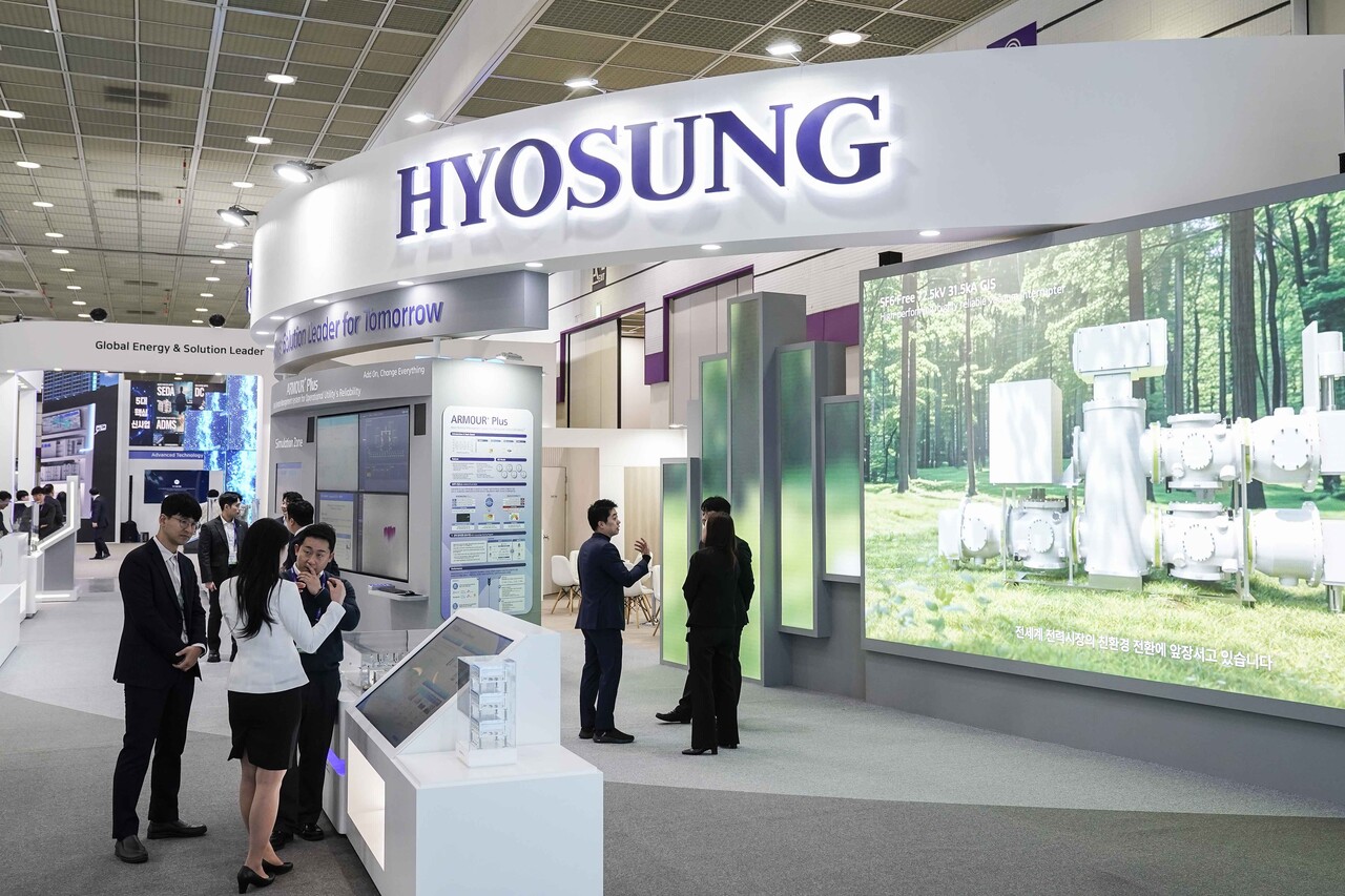 효성중공업, 'ELECS KOREA 2025'서 AI 기반 지능형 전력 솔루션 공개