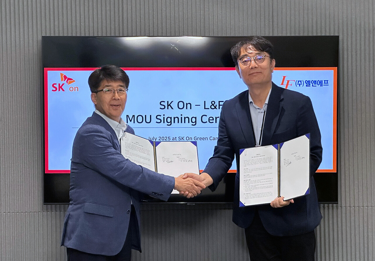 SK온, 북미 ESS 시장 공략 본격화…엘앤에프와 LFP 배터리 협력