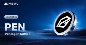 펜타곤 게임즈(Pentagon Games), 글로벌 암호화폐 거래소 4곳 에 $PEN 상장